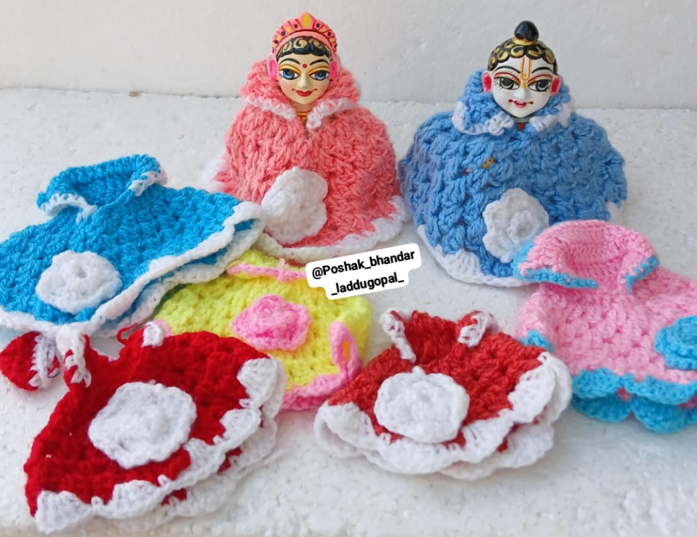 Woolen collar pounchu – POSHAK BHANDAR LADDU GOPAL