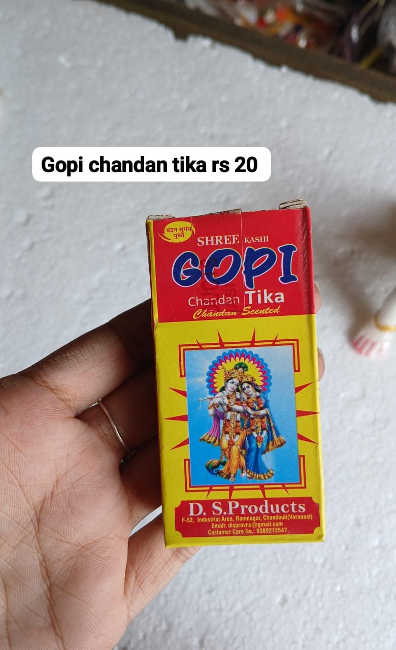 Gopi Chandan stick – POSHAK BHANDAR LADDU GOPAL