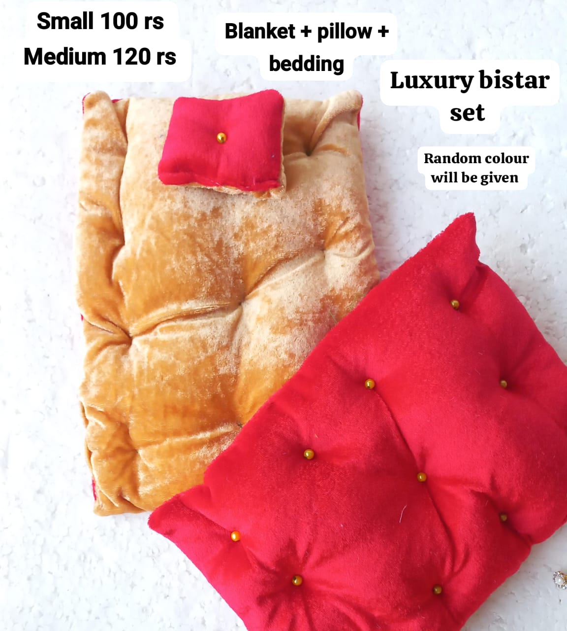 Luxury Woolen bistar set – POSHAK BHANDAR LADDU GOPAL