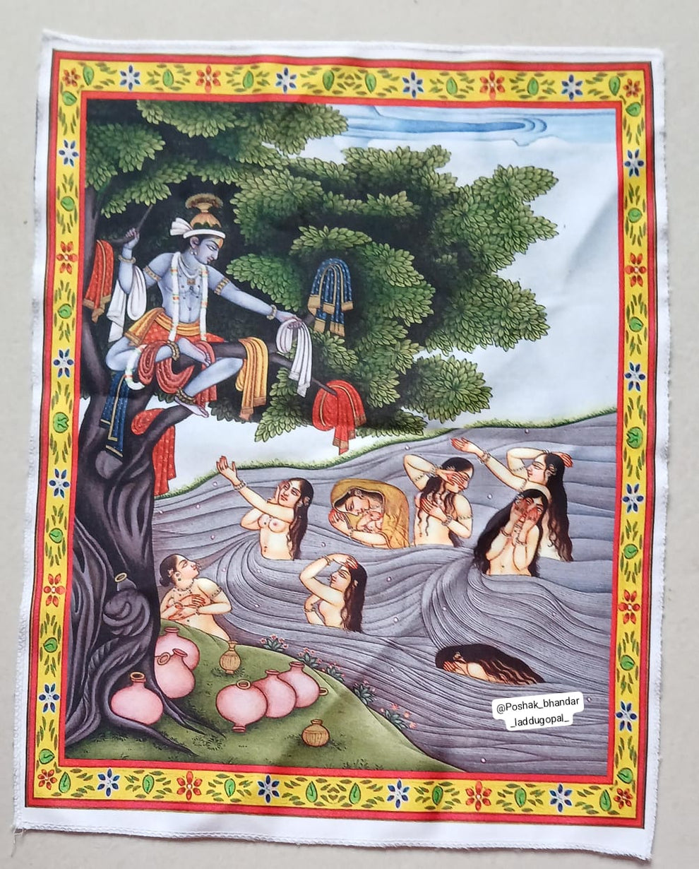 Pichwai ( backdrop ) – POSHAK BHANDAR LADDU GOPAL