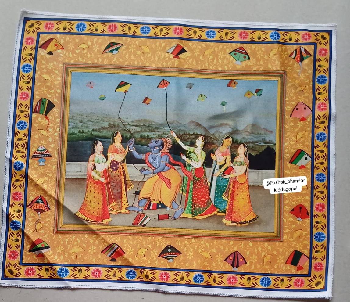 Pichwai ( backdrop ) – POSHAK BHANDAR LADDU GOPAL