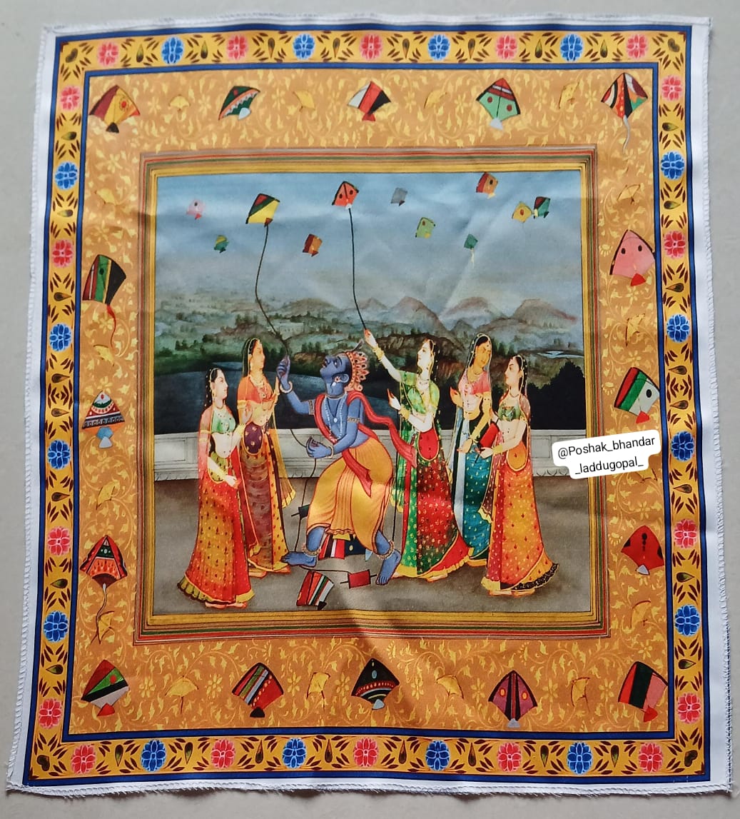 Pichwai ( backdrop ) – POSHAK BHANDAR LADDU GOPAL