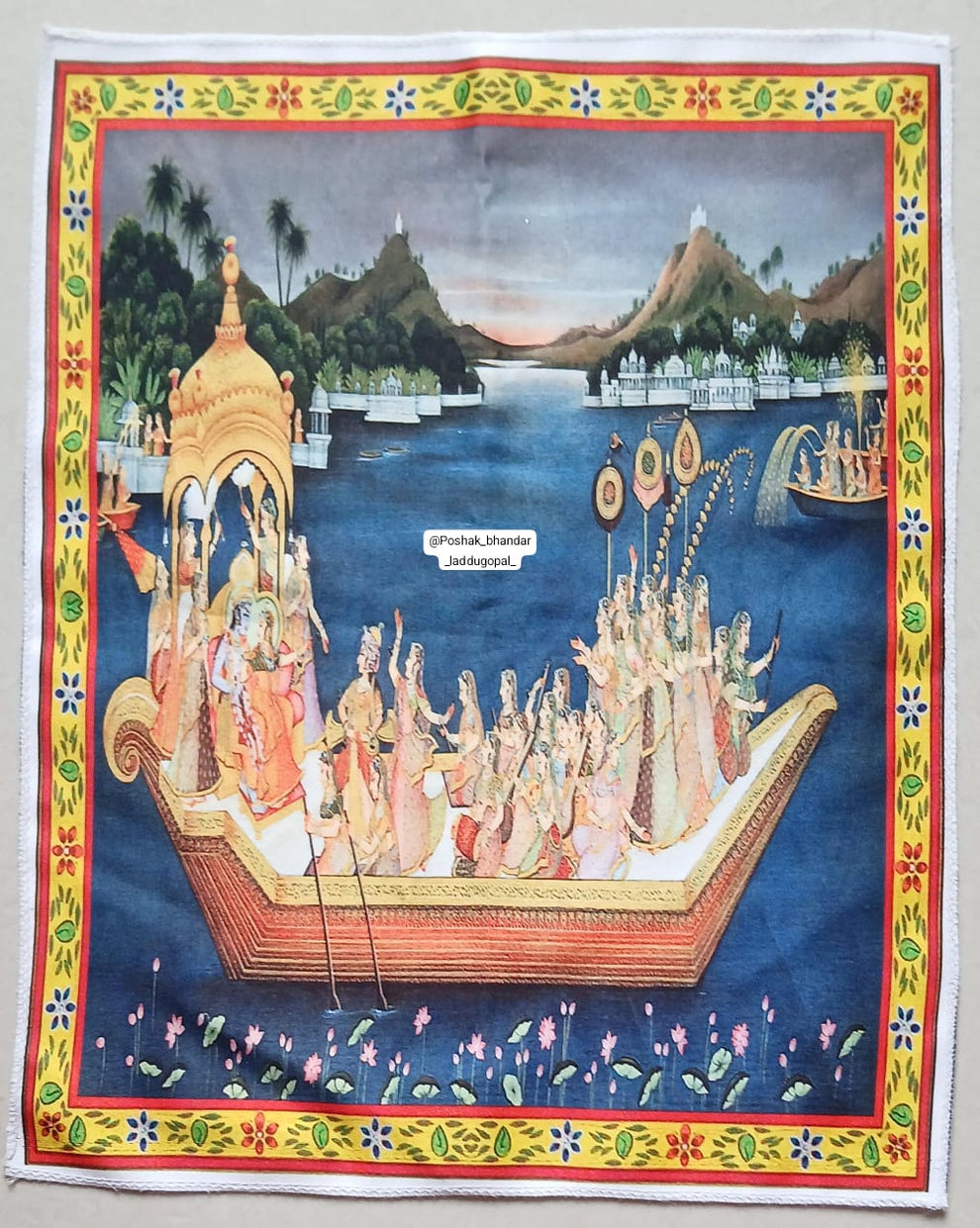 Pichwai ( backdrop ) – POSHAK BHANDAR LADDU GOPAL